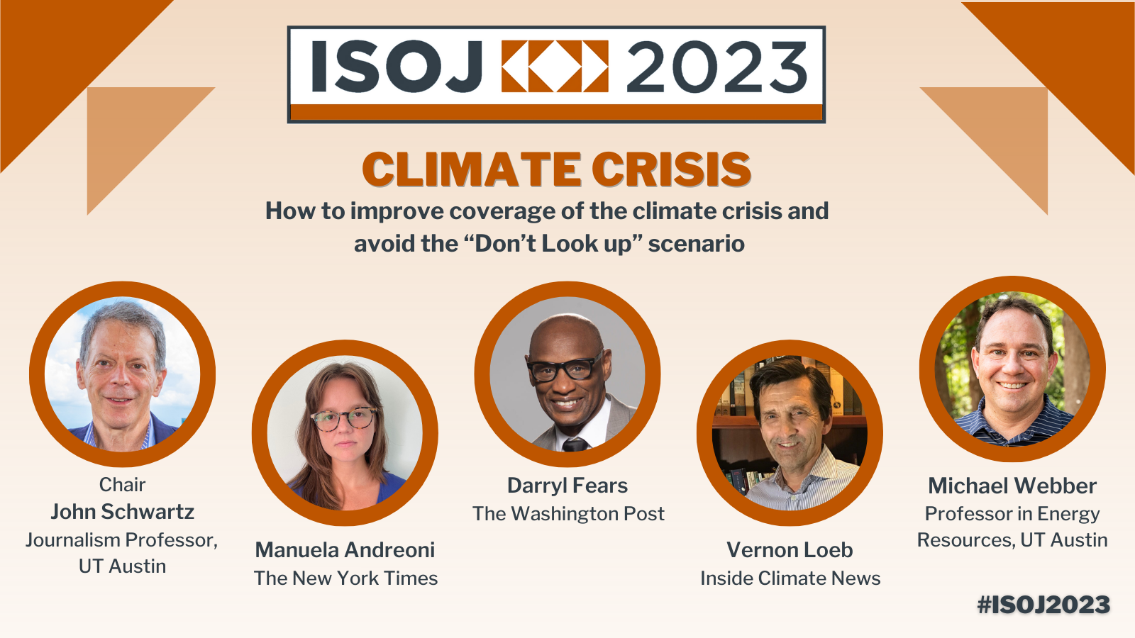 Climate crisis: ISOJ 2023 panel to explore reporting on the biggest ...