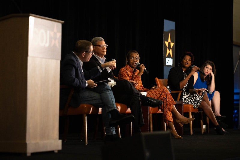 Journalists engage in lively panel discussion at 25th ISOJ about media ...